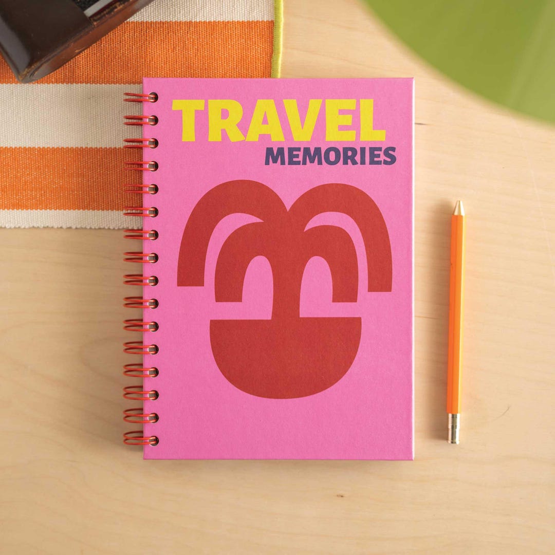 A5 Travel Journal Trip Memory Book | Travel Notebook | Holiday Planner ...