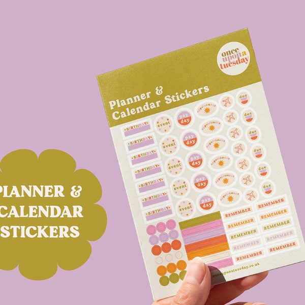 Journal Stickers - Etsy UK