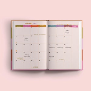 2025 Diary Week to View A5 Hardcover Planner 2025 Journal Recycled ...