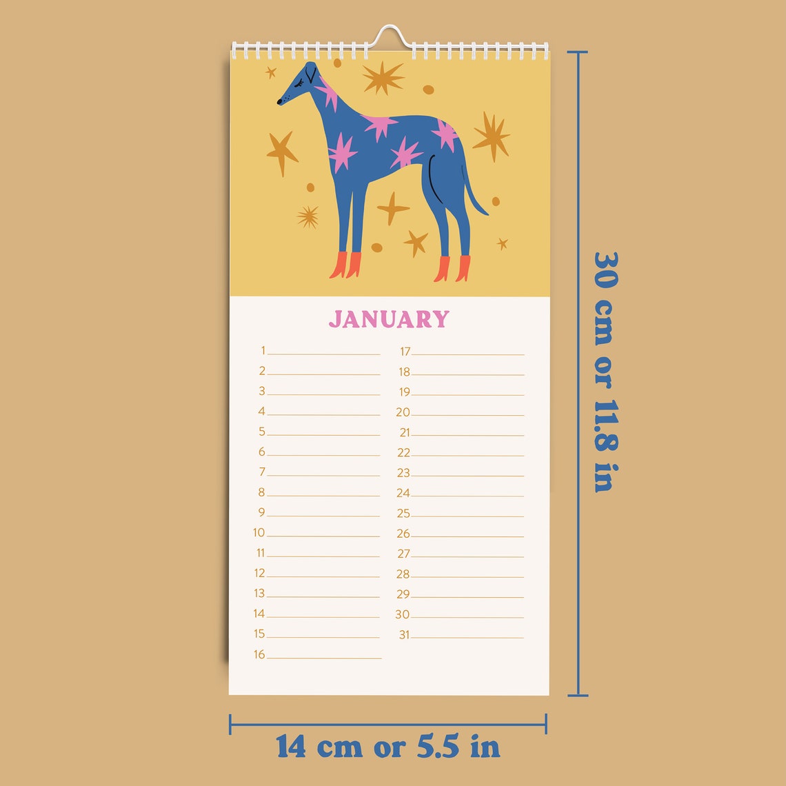 Dogs & Doodles Perpetual Calendar Dog Calendar Birthday - Etsy UK