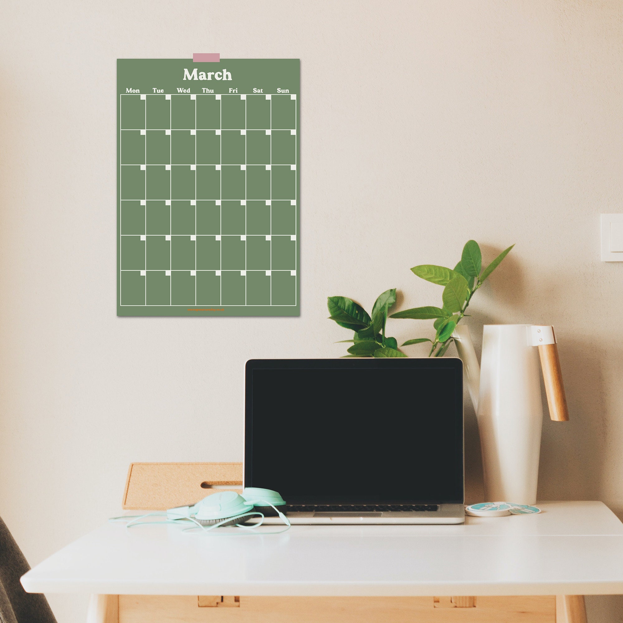 Large Monthly Wall Planner A3 Wall Planner Individual Pages - Etsy UK