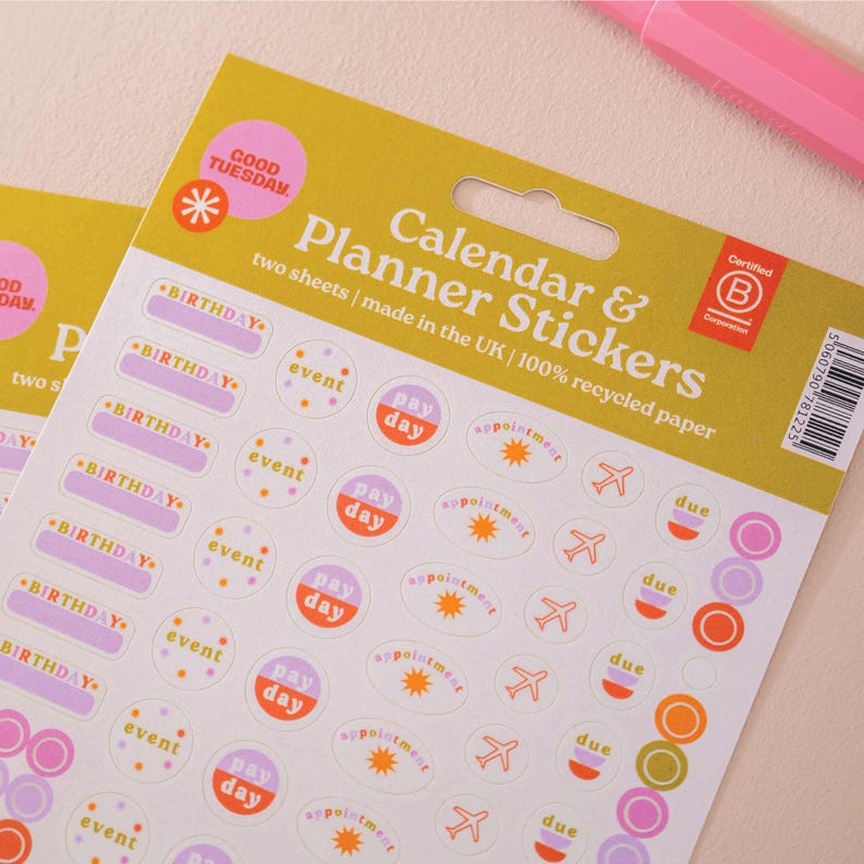 Planner & Calendar Stickers | Journal Stickers | Everyday Stickers ...