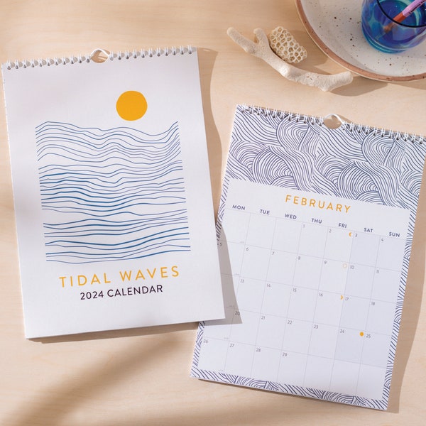 Ocean Calendar - Etsy