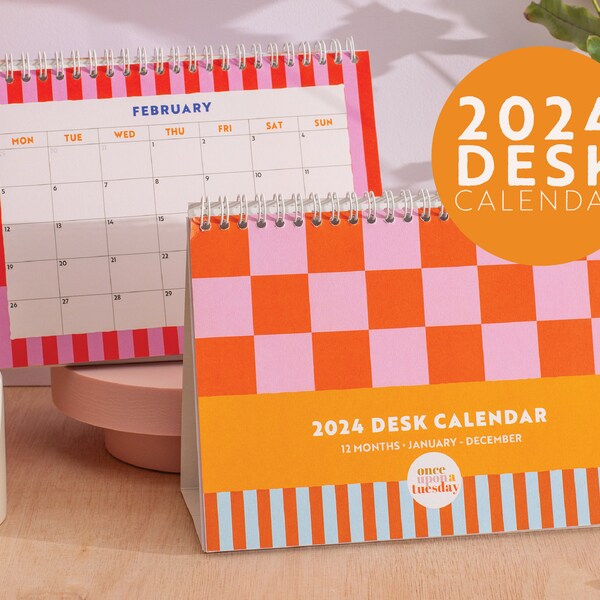 Desktop Mini Calendar - Etsy