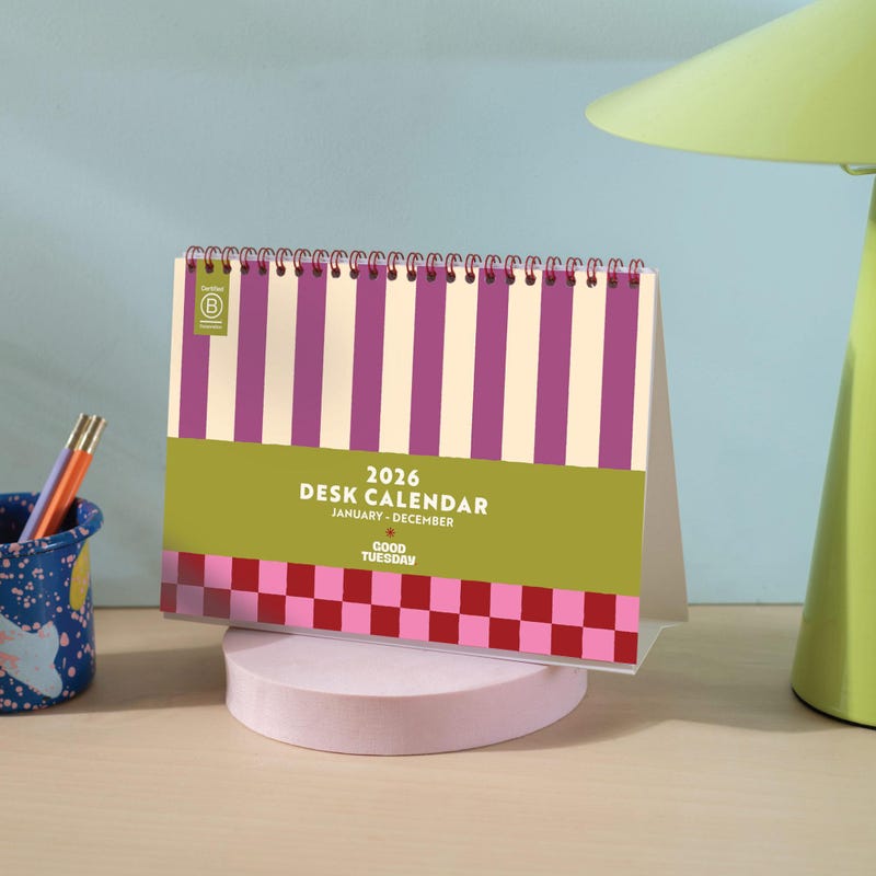 A5 2026 Desk Calendar - Etsy UK