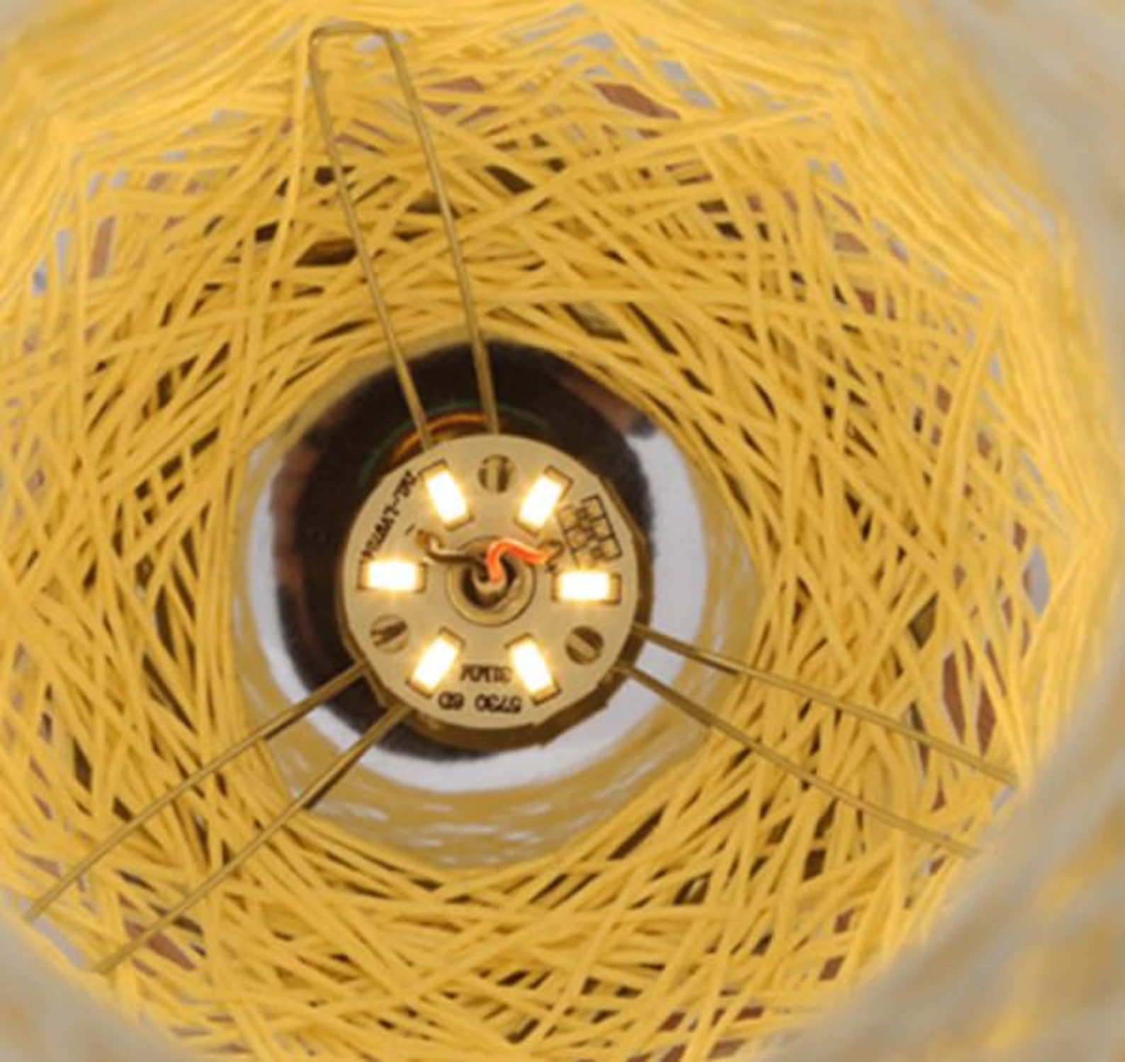 Rattan Style Table Lamp Wood Rattan Twine Ball Lights Table - Etsy