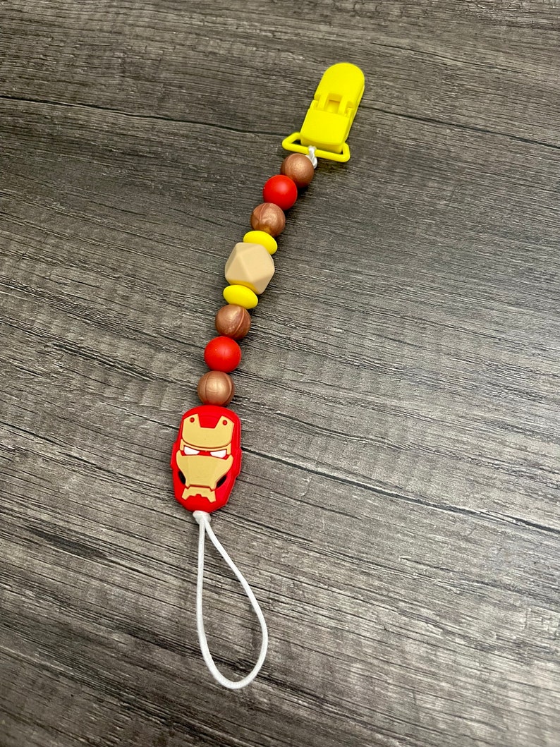 Marvel Pacifier Clips - Etsy