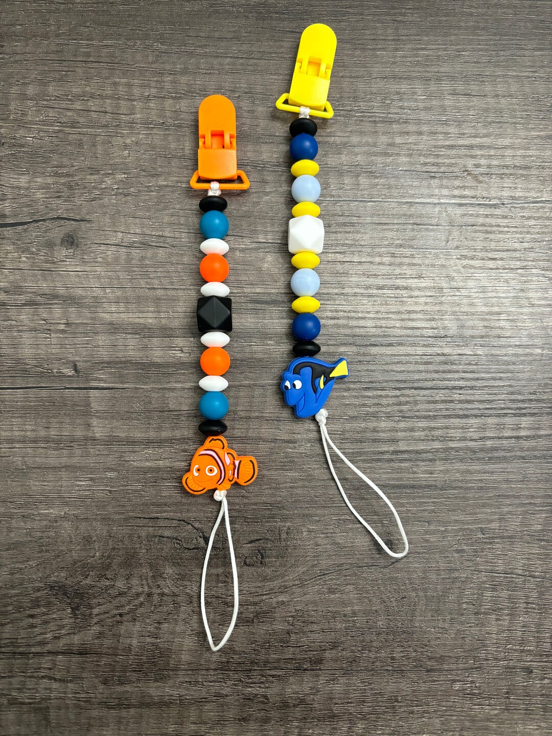 Finding Nemo and Dory Pacifier Clip - Etsy