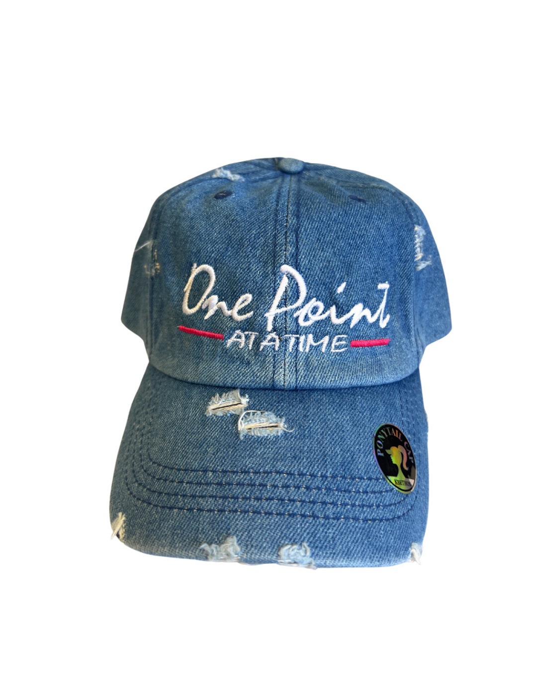 One Point at a Time Poneytait Pickleball Hat, Pickleball Cap ...