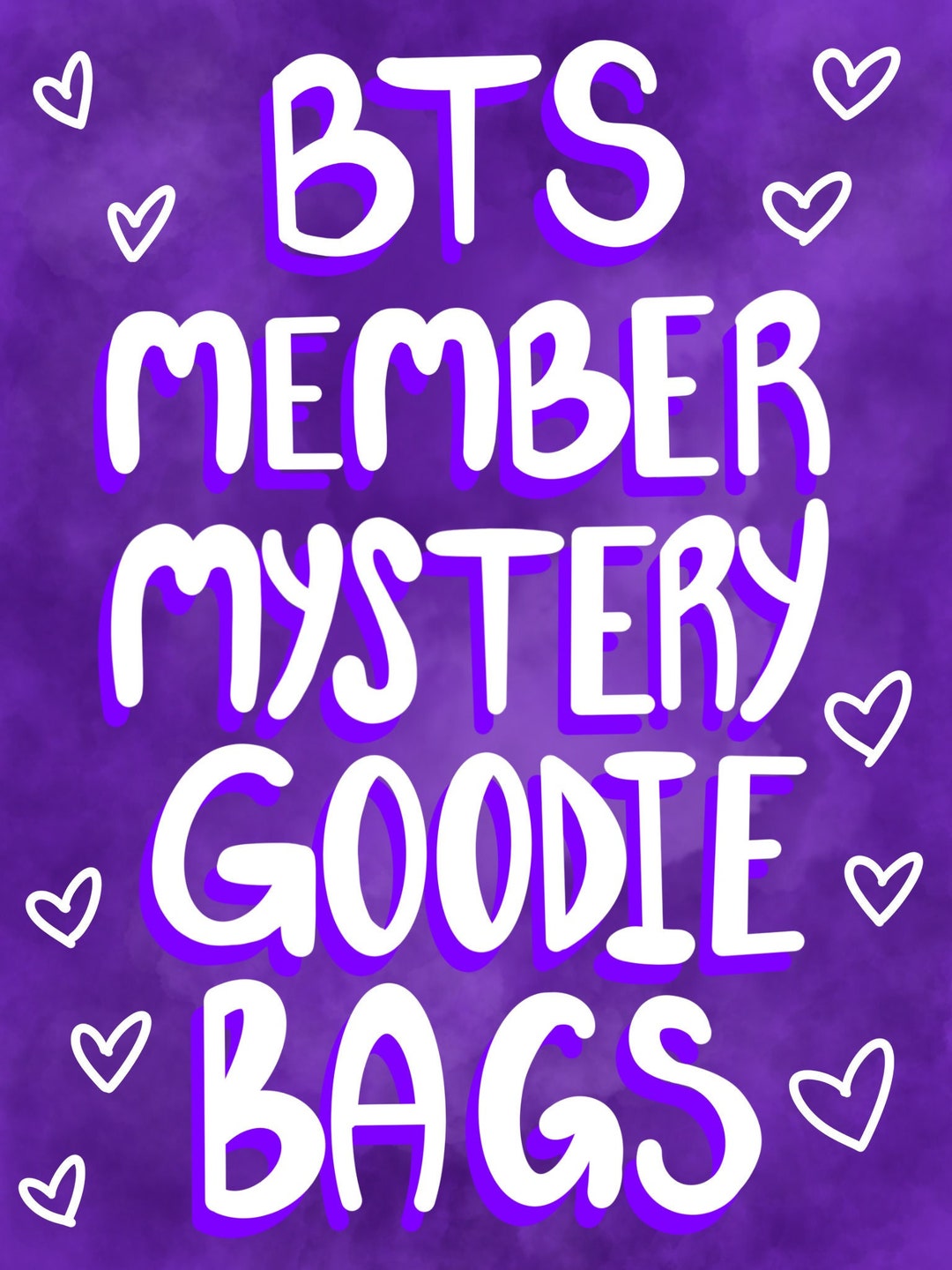 BTS Mystery Goodie Bags - Etsy