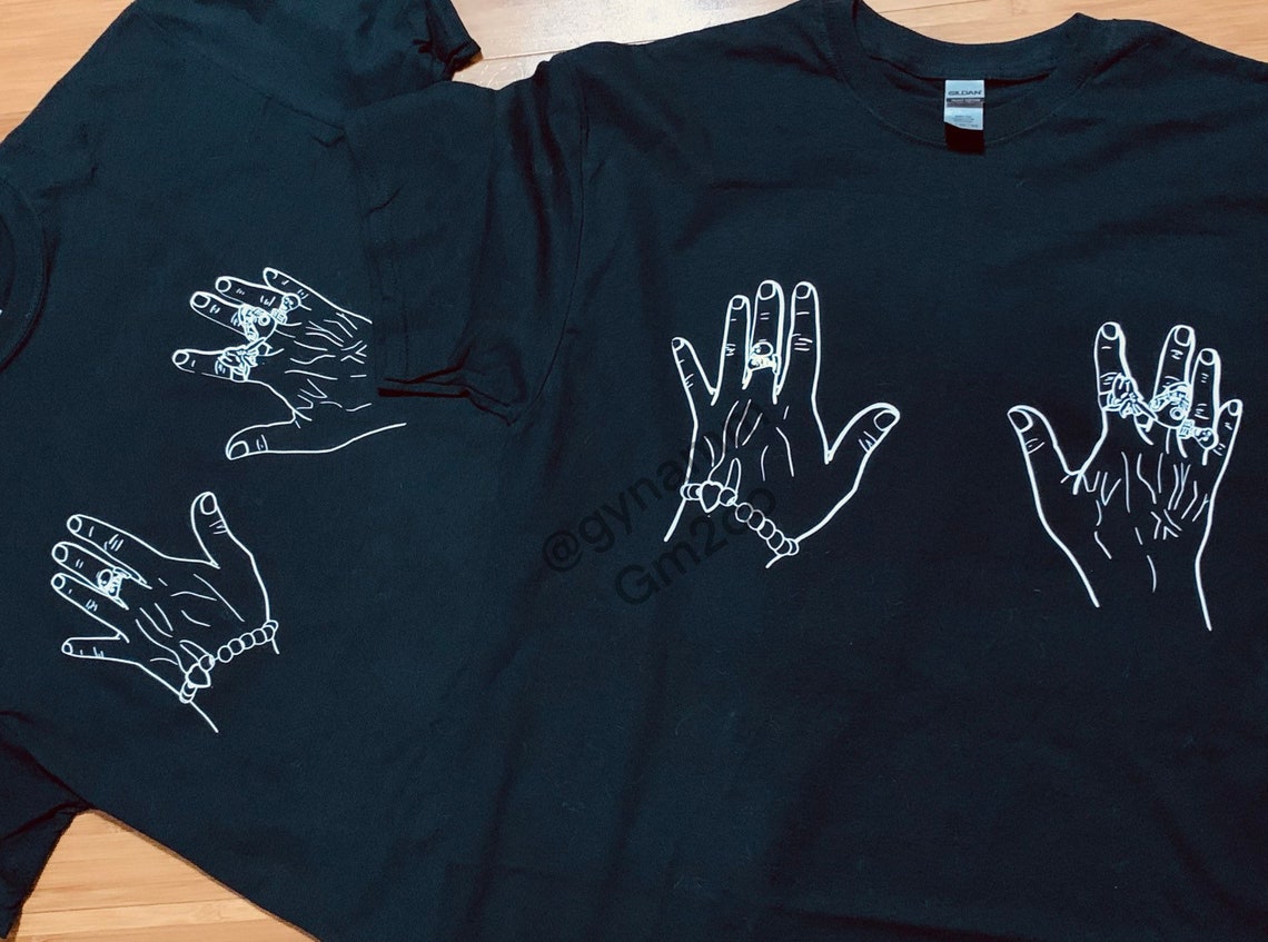 Corpse Husband Hand Shirt - Etsy