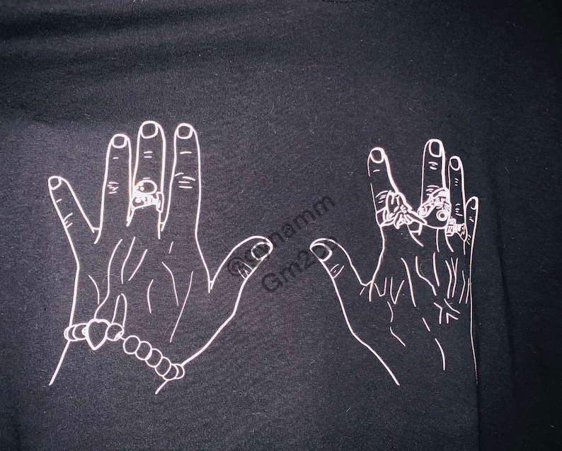 Corpse Husband Hand Shirt - Etsy