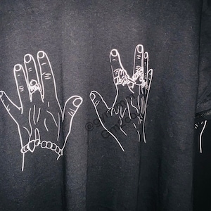 Corpse Husband Hand Shirt - Etsy