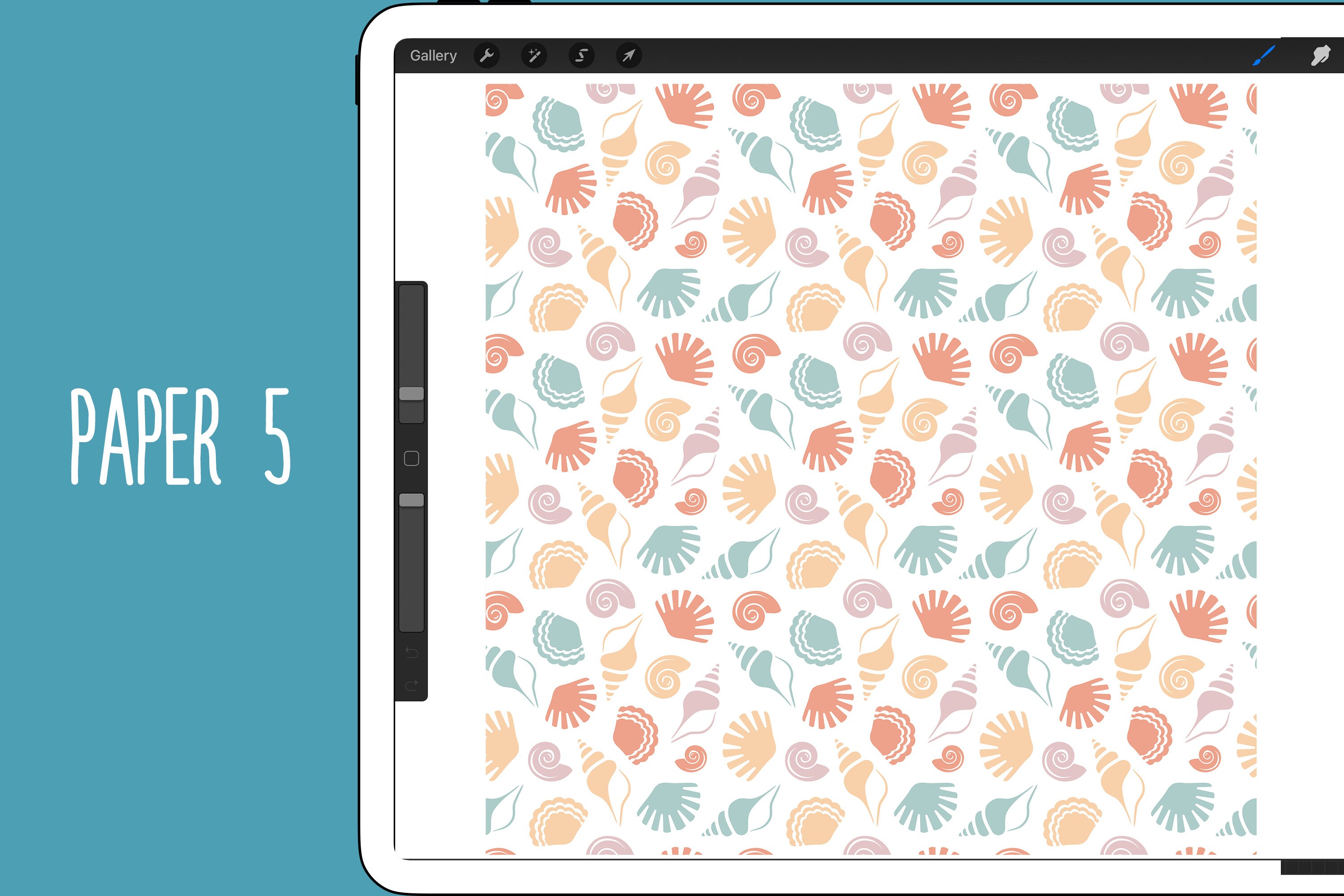 Digital Paper Printable Clipart Seaside Scrapbooking Digital Paper ...