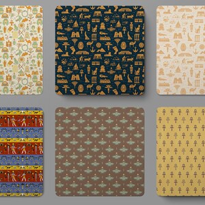 Digital Paper Printable Clipart Egyptian Scrapbooking Digital Paper ...