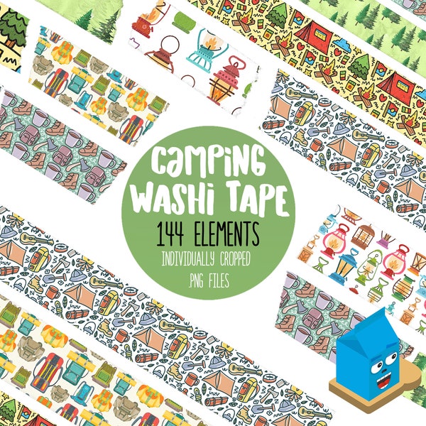 Digital Washi Tape - Etsy