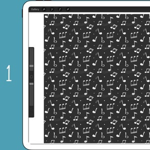 Digital Paper Printable Clipart Musical Scrapbooking Digital Paper ...