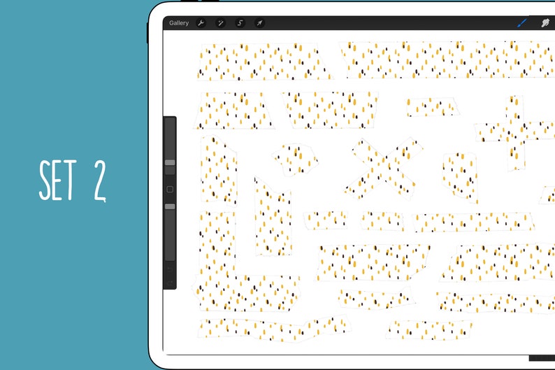 Digital Washi Tape Clipart Bee Bees Sticker Set Digital Planner ...