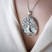 Round Tree of Life Glass Pendant | Ancient Roman Tree of Life Necklace ...