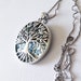 Round Tree of Life Glass Pendant | Ancient Roman Tree of Life Necklace ...