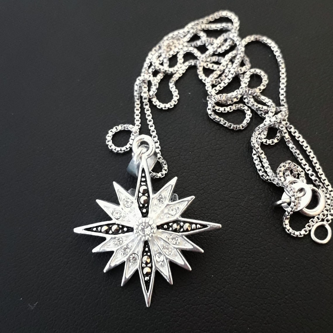 Bethlehem Star Sterling Silver - Etsy