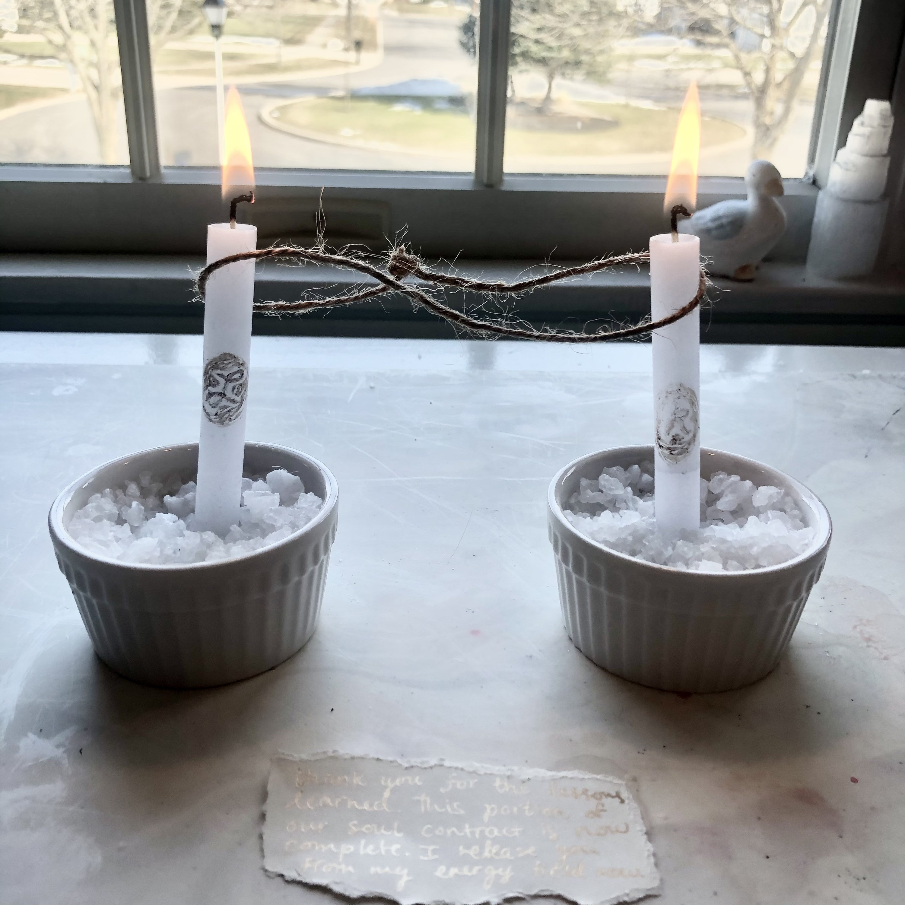 Personalized Cord Cutting Ritual Kit - Etsy