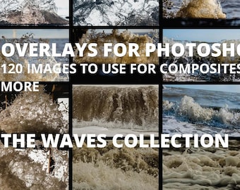 Sea Wave Overlays - Etsy