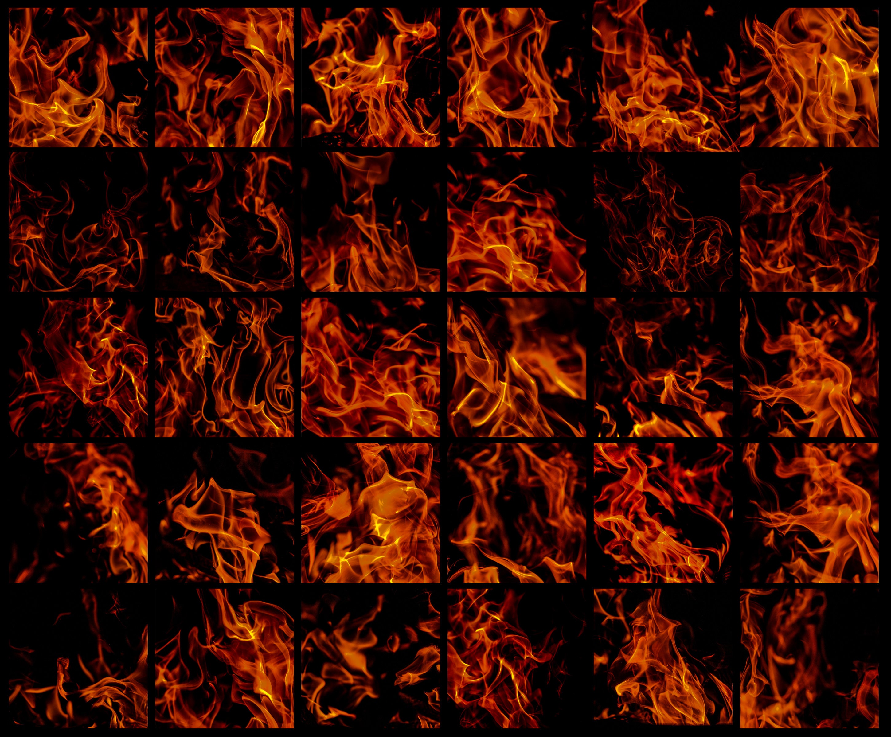 DIGITAL PHOTOS / PRINTS, 60 Individual Fire and Flame Images for ...