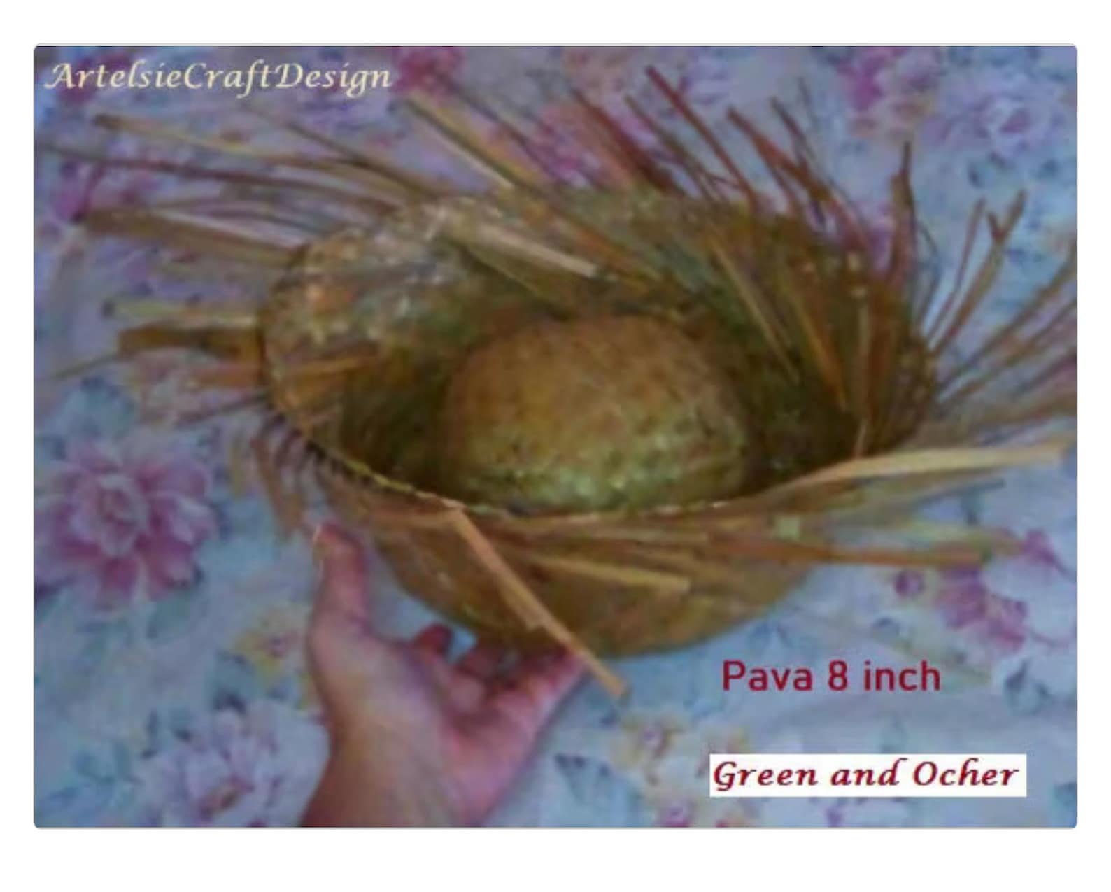 Pava. Puerto Rican Jíbaro Hat. Typical Hat of Puerto Rico. 8-inch ...