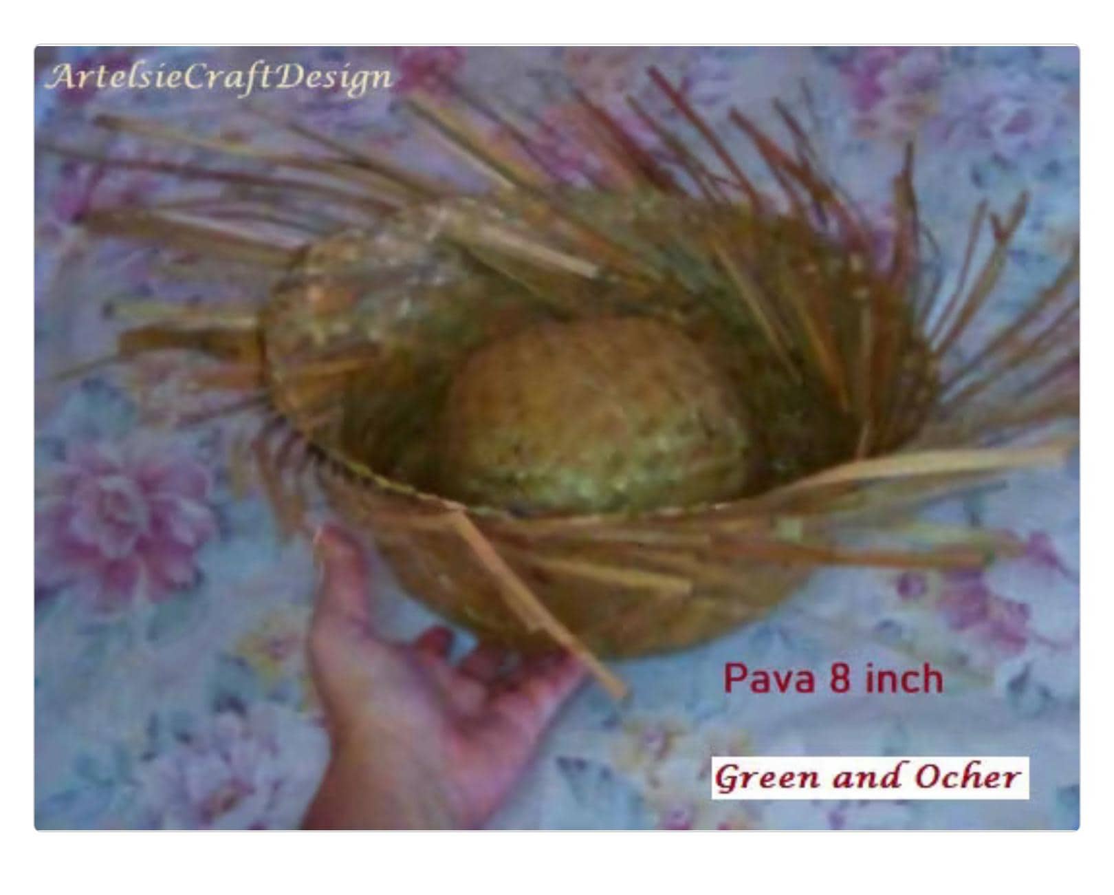 Pava. Puerto Rican Jíbaro Hat. Typical Hat of Puerto Rico. 8-inch ...