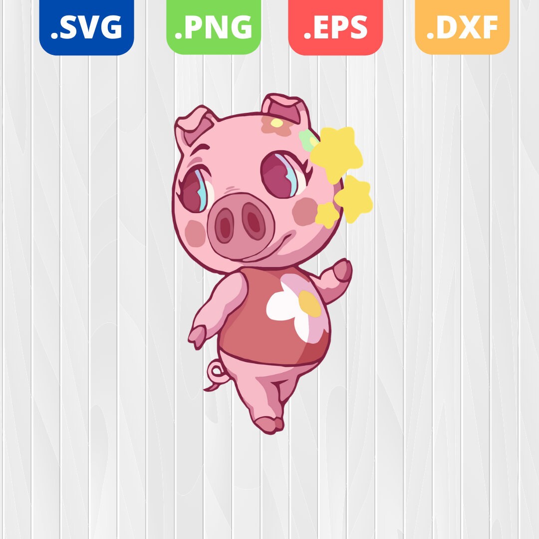 Animal Crossing SVG Animal Crossing Clipart Cutting Files Clip Art ...
