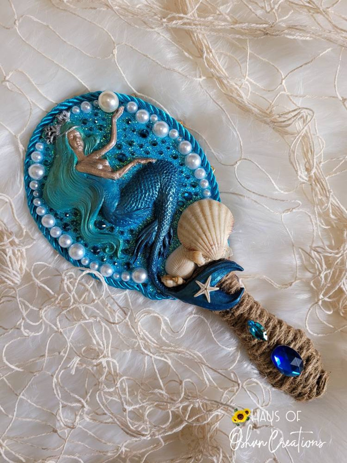 Shipwreck Siren Yemaya Yemoja Orisa Orisha Inspired Mirror - Etsy