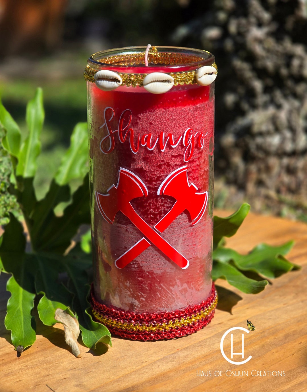 Shango Orisha Inspired Jumbo 11 Day Ritual Votive Candle - Etsy