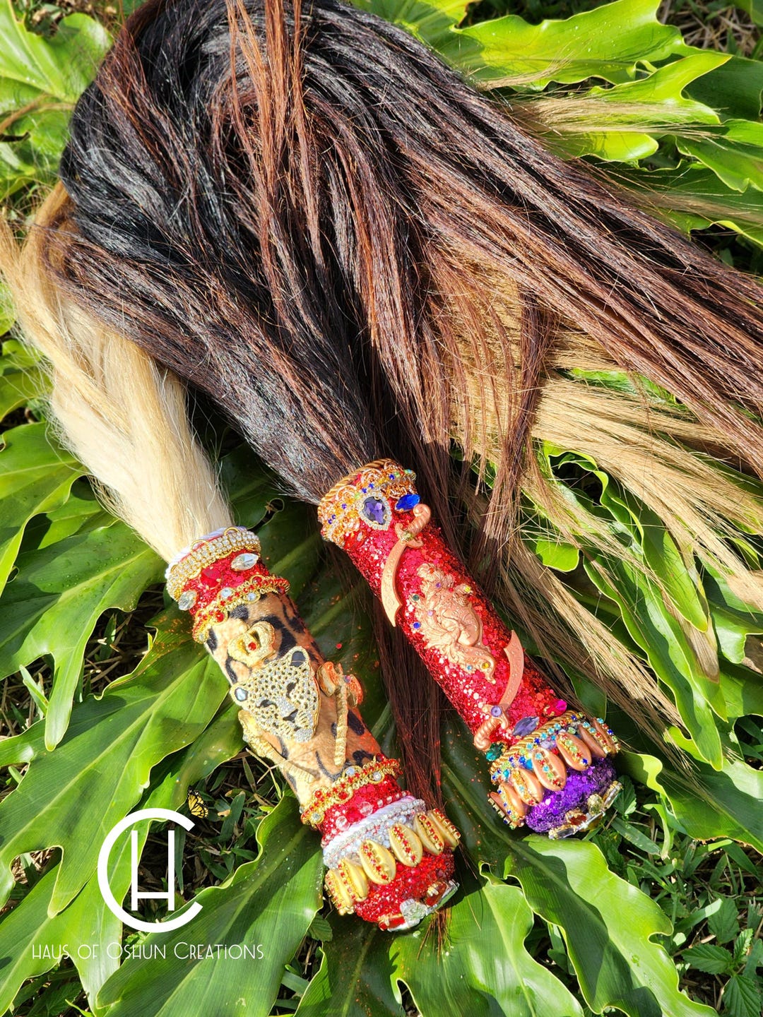 Shango and Oya Inspired Iruke Set - Etsy