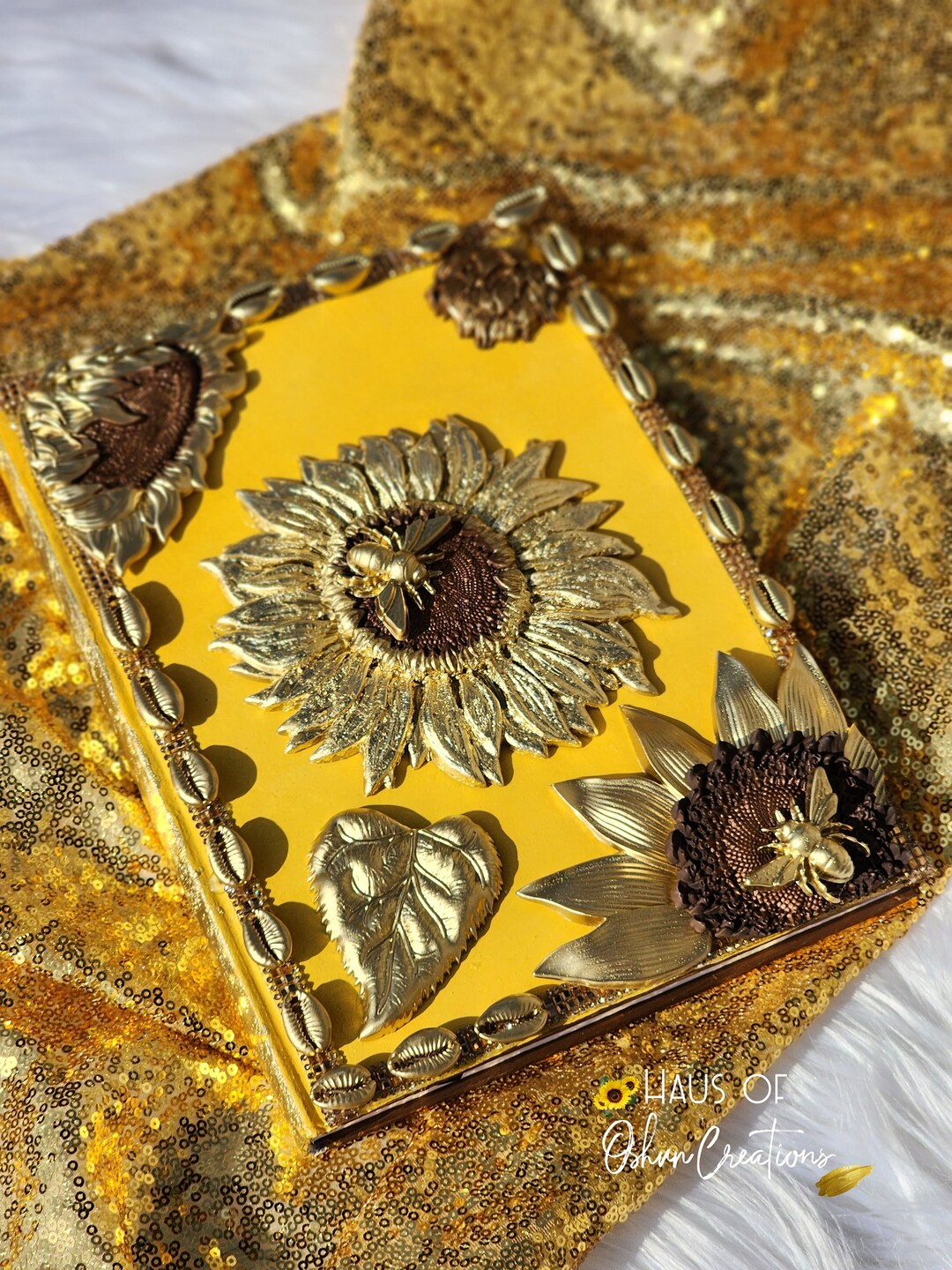 Oshun Ochun Sunflower Inspired Ita Book - Libro De Ita Para Oshun - Etsy