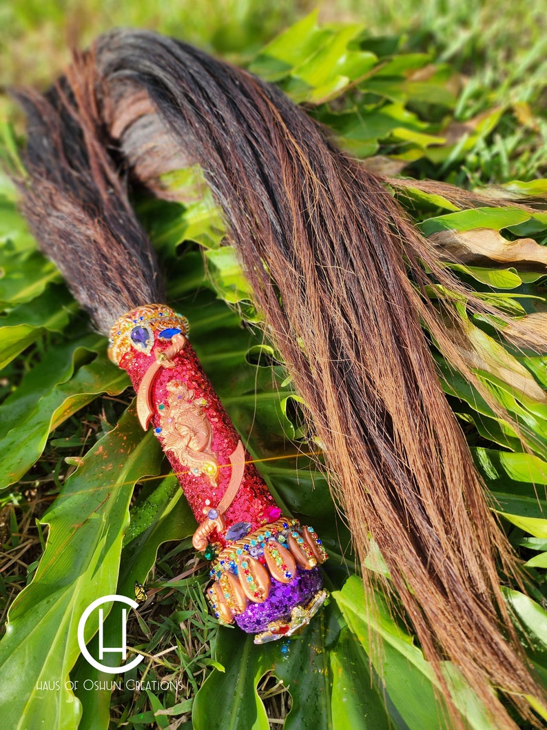 Oya Orisha Inspired Iruke Horsetail - Etsy