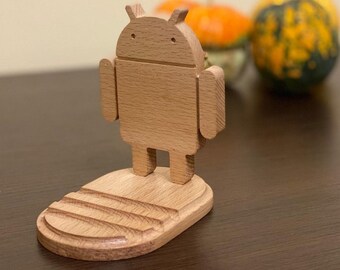 Robot Phone Holder - Etsy UK