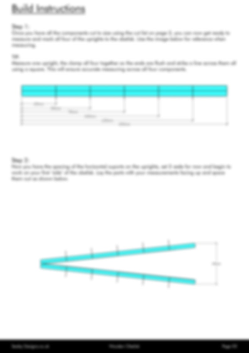 Obelisk Plans // DIY // How to // Guide // Step by Step // Blueprints ...
