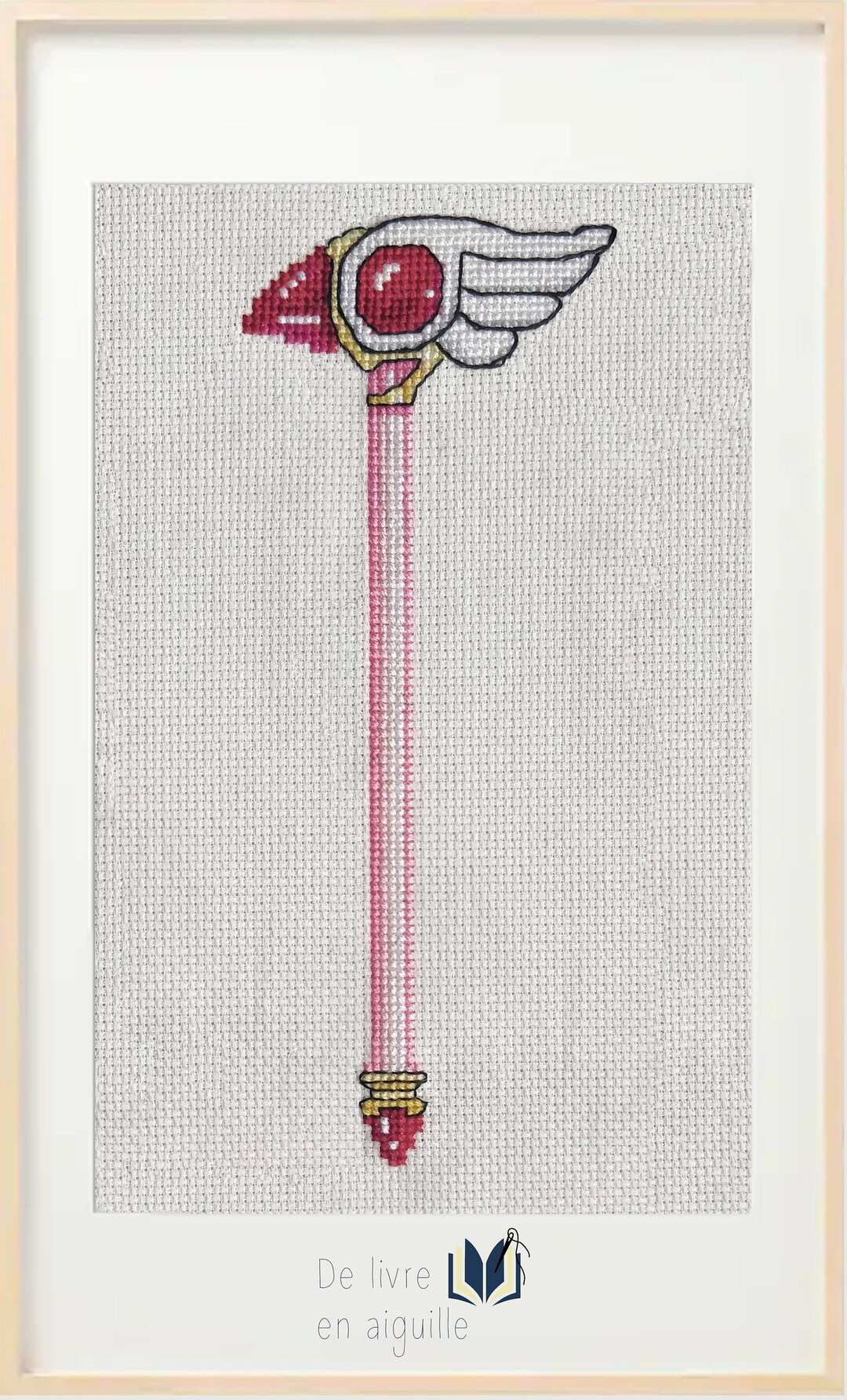 Cross Stitch Pattern Sakura Card Captor Cardcaptor PDF - Etsy