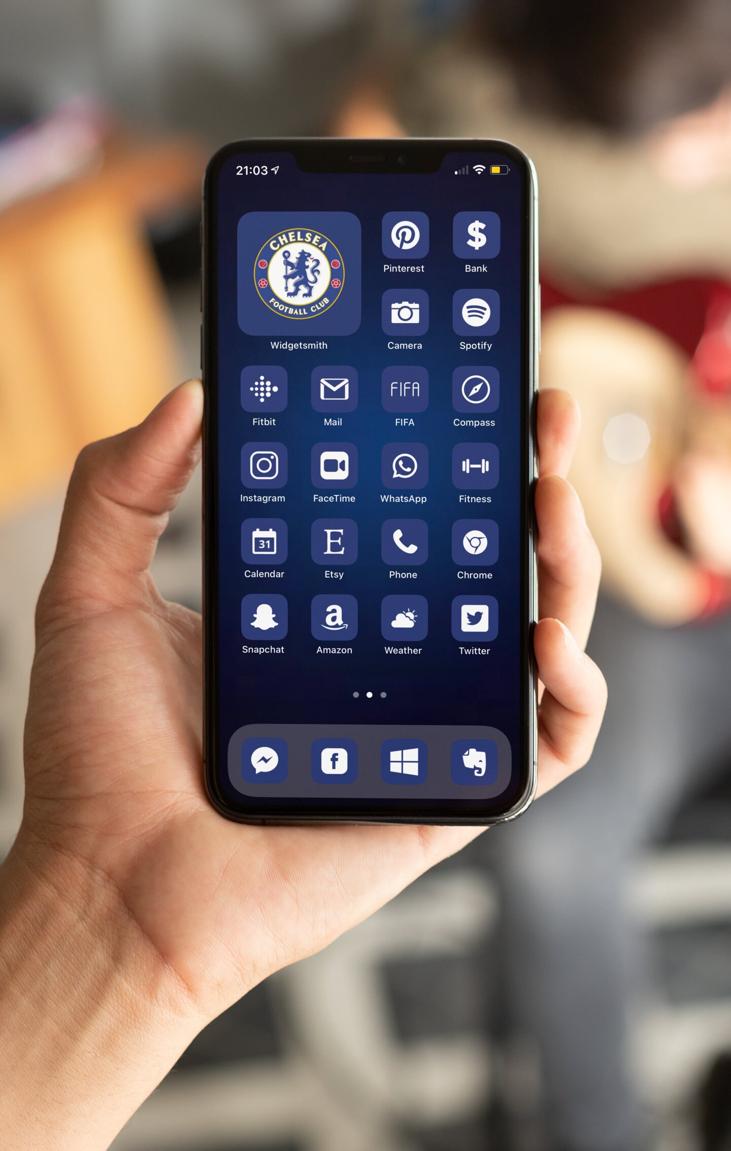 Chelsea Custom Shortcut Icon Chelsea FC IPhone Icon Concept Pack