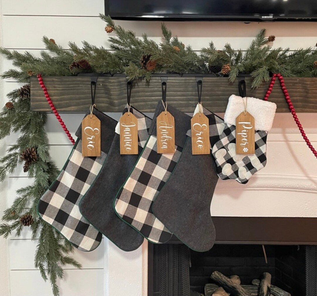 Personalized Stocking Tags | Name Tags for Stockings | Stocking Tags ...