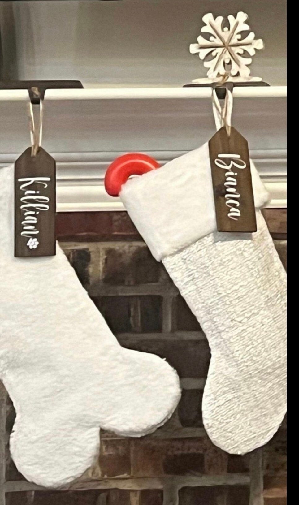 Personalized Stocking Tags Name Tags for Stockings - Etsy