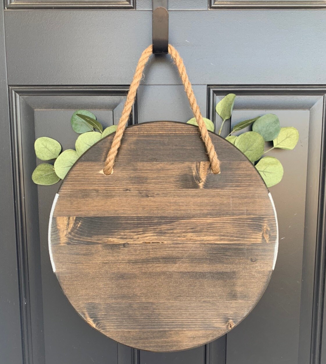 Hello Door Hanger Round Hello Door Sign Round Hello Door | Etsy