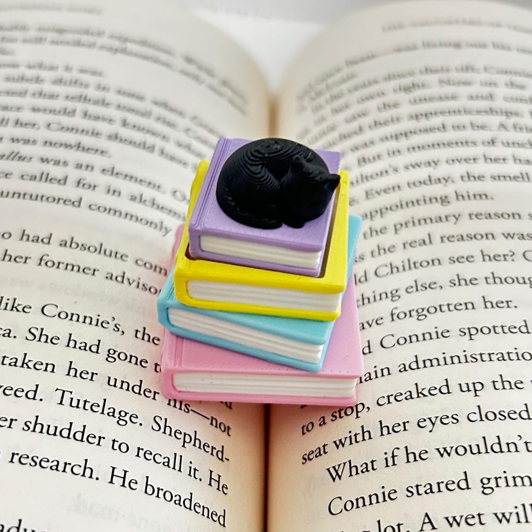 3D Printed Fidget Clicker for Book Lovers, Bookish, Celestial, Gift ...
