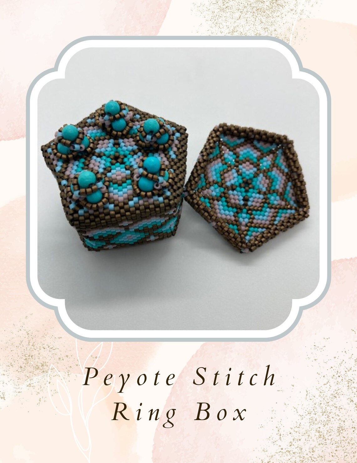 Beaded Ring Jewelry Box Unisex - Etsy