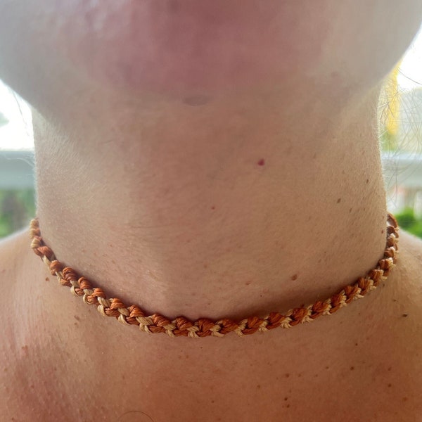 String Choker - Etsy