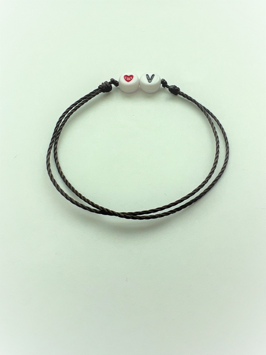 Mini Love String Bracelet |string Couple Bracelet Set| Matching Love ...