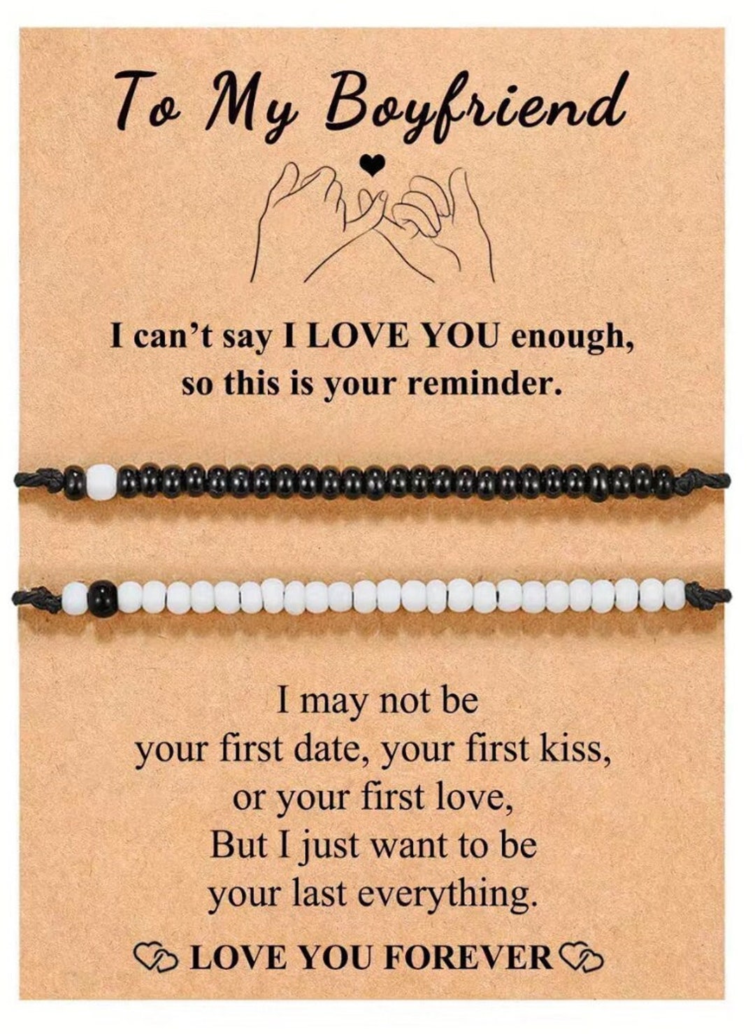 Bracelet for my boyfriend store