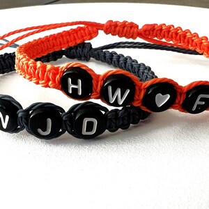 WWRD, WWJD, HWLF Macrame Bracelet: Adjustable Custom-made Religious ...