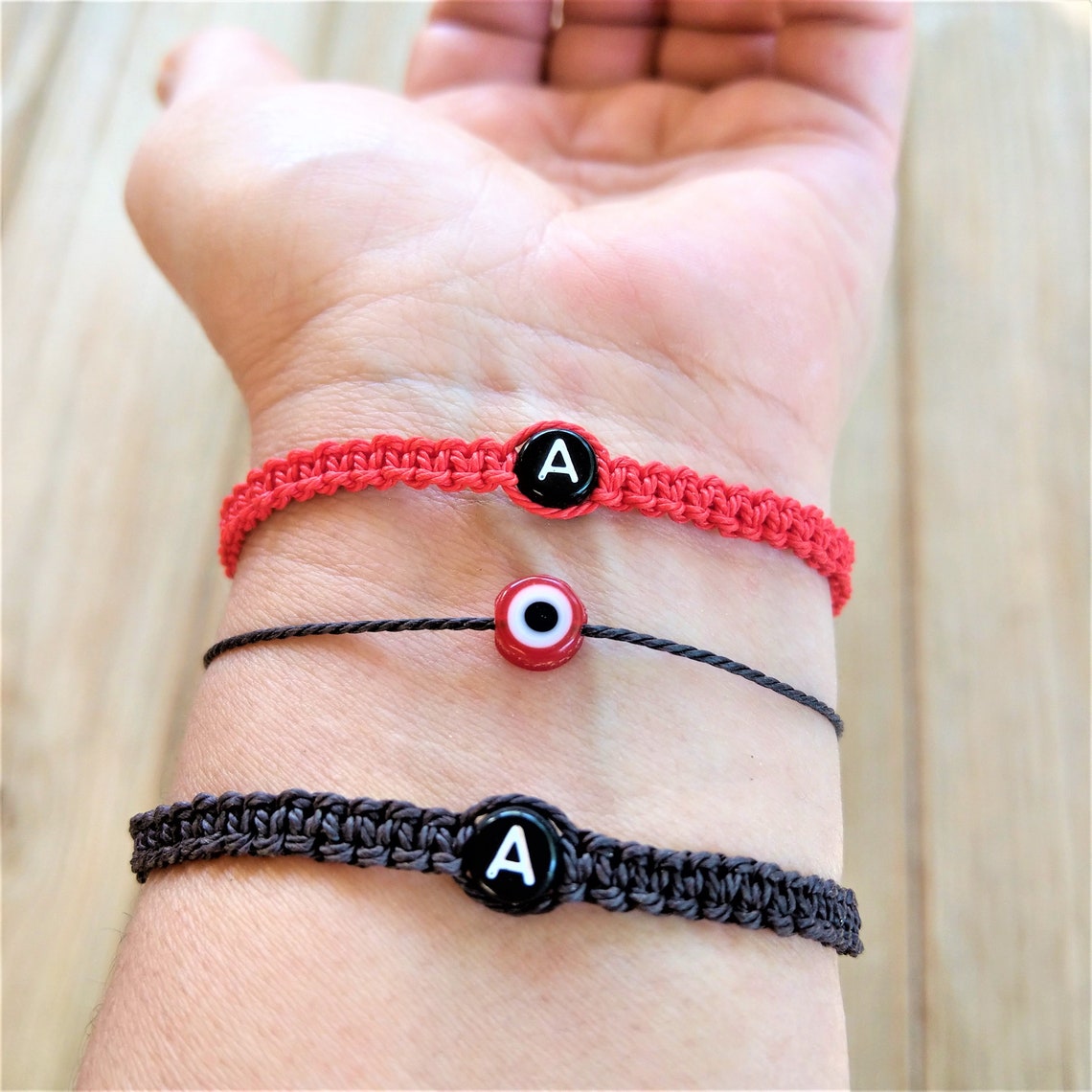 Couple Bracelet SetCouple Protection BraceletsMatching Wish | Etsy